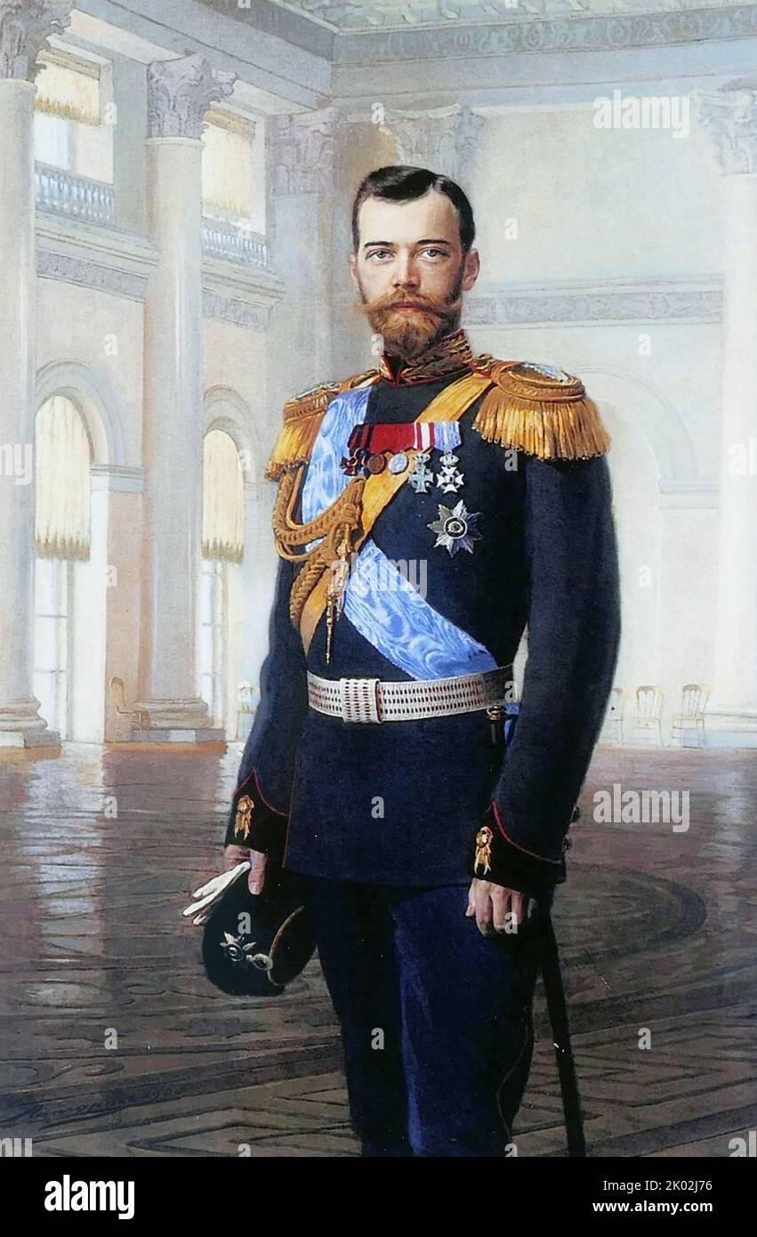 Tsar nicholas ii portrait -Fotos und -Bildmaterial in hoher Auflösung ...