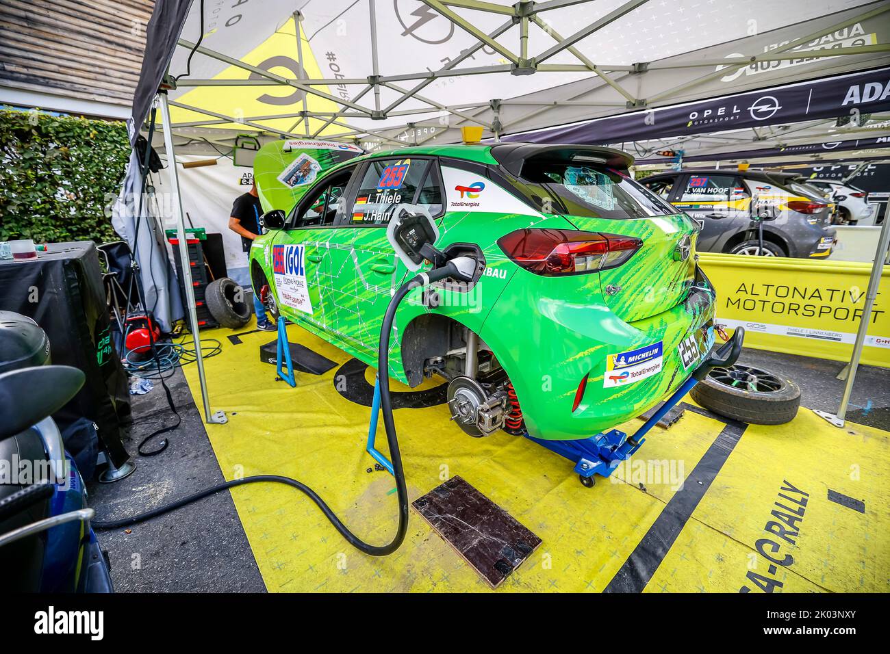 255 THIELE Lukas, HAIN Jara, ALTONATIVE MOTORSPORT, Opel Corsa e-Rallye ...
