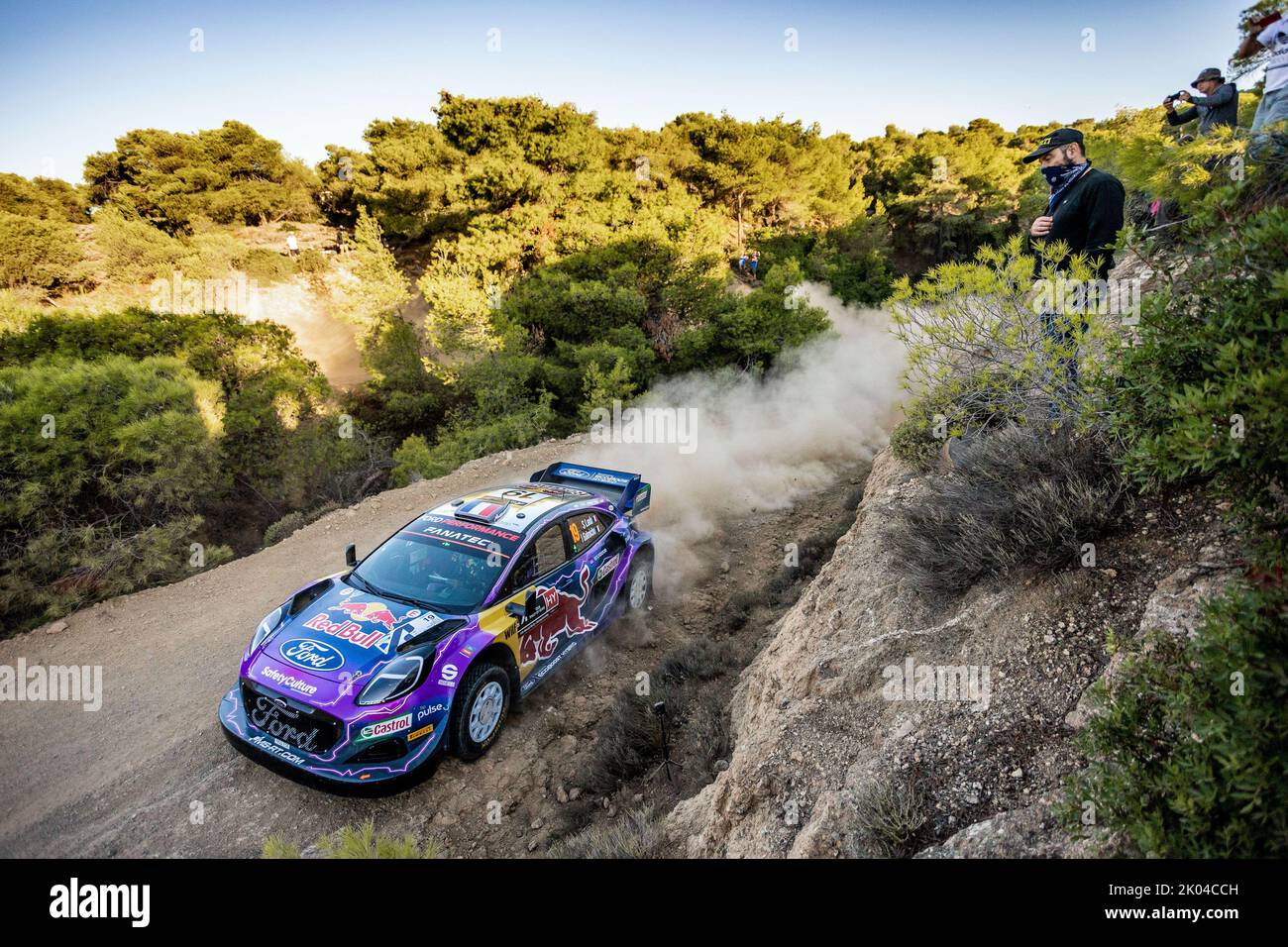 9. September 2022, Rom, Griechenland: 19 LOEB Sebastien (Fra), GALMICHE ...