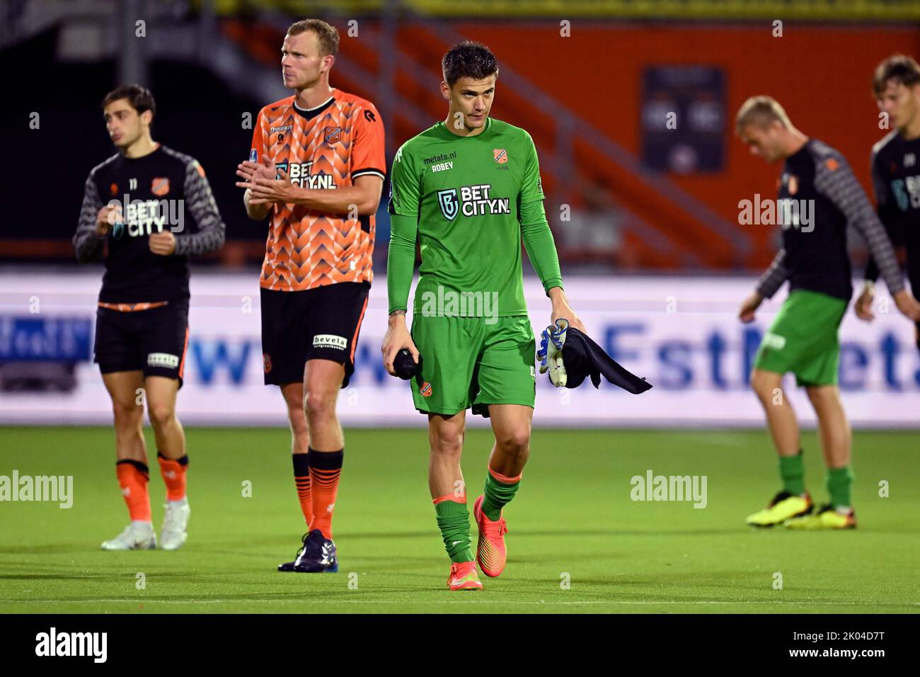 VOLENDAM - FC Volendam Torwart Filip Stankovic nach dem ...