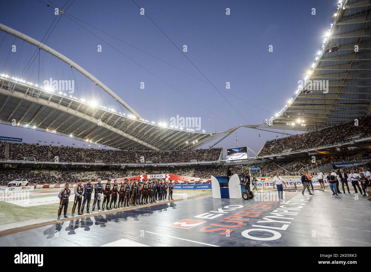 Ambiente während der Akropolis Rallye Griechenland 2022, 10. Runde der ...
