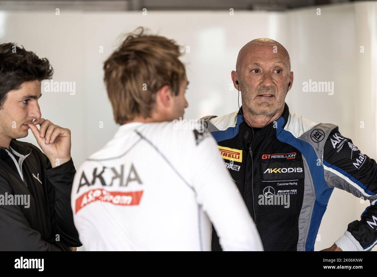 BARTHEZ Fabien, AKKODIS ASP Team, Mercedes AMG GT4, Portrait während ...