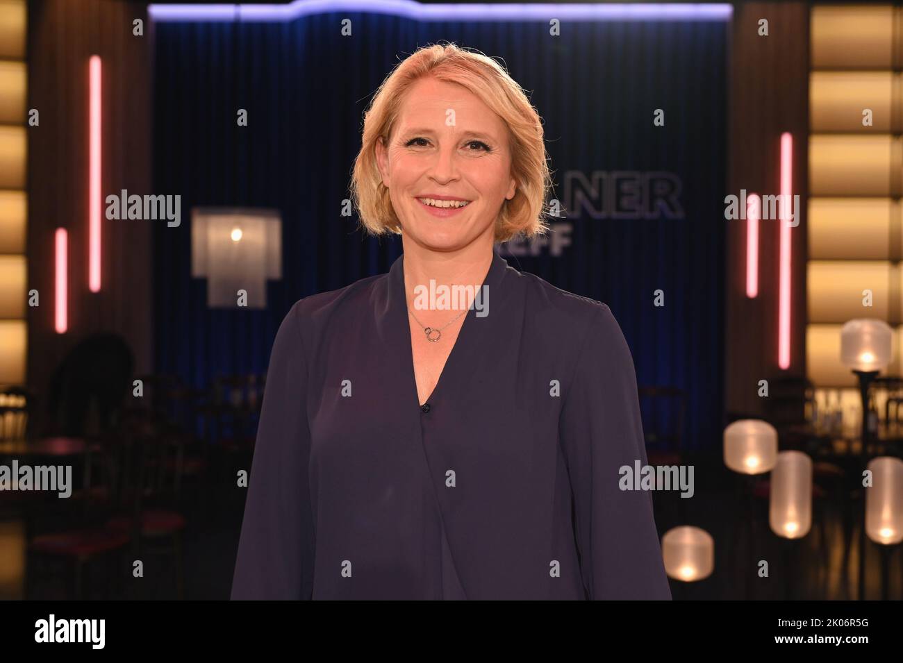 Köln, Deutschland. 09. September 2022. Die Moderatorin Susan Link zu ...