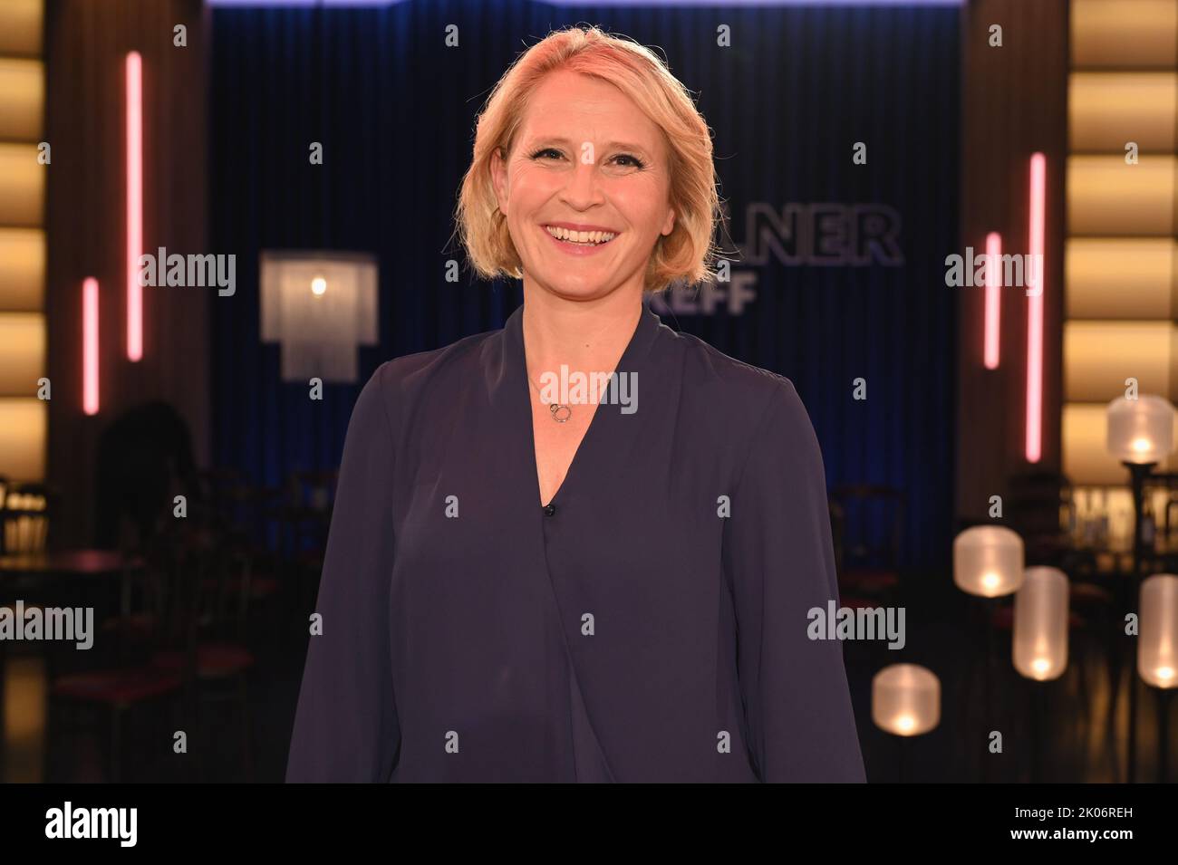 Köln, Deutschland. 09. September 2022. Die Moderatorin Susan Link zu ...