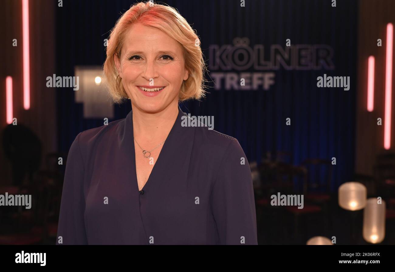 Köln, Deutschland. 09. September 2022. Die Moderatorin Susan Link zu ...