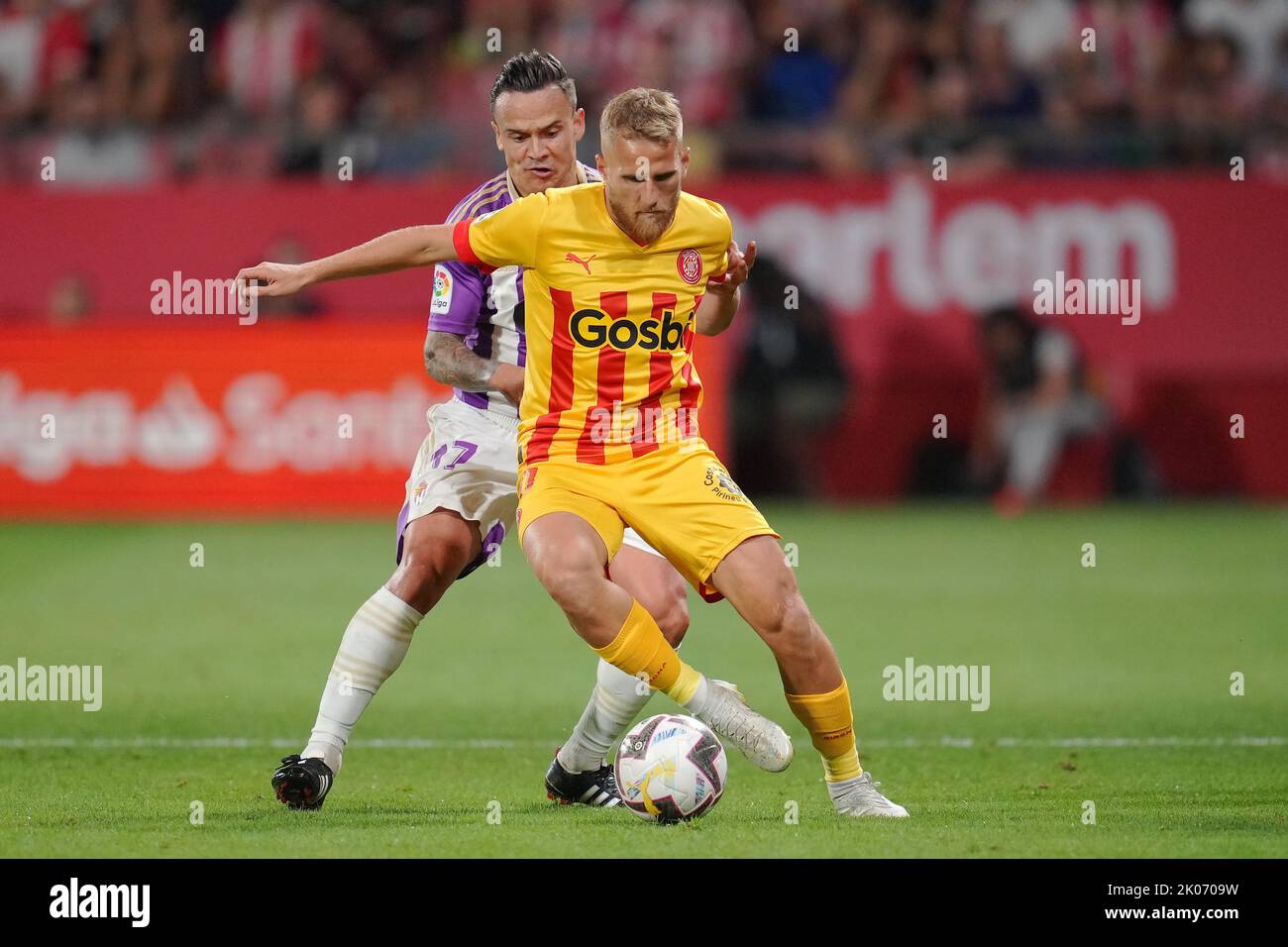 Samu Saiz vom FC Girona während des La Liga-Spiels zwischen dem FC ...