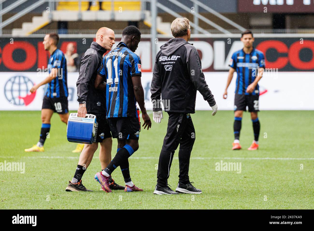 Paderborn, Deutschland. 10. September 2022. Fußball: 2. Bundesliga, SC ...
