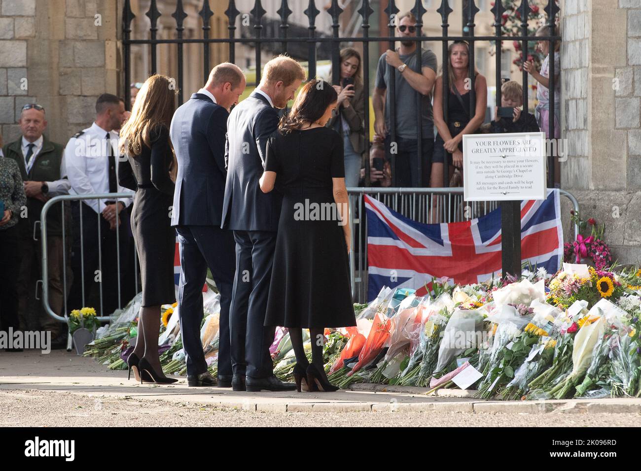 Windsor, Großbritannien. 10.. September 2022. Der Herzog und die ...