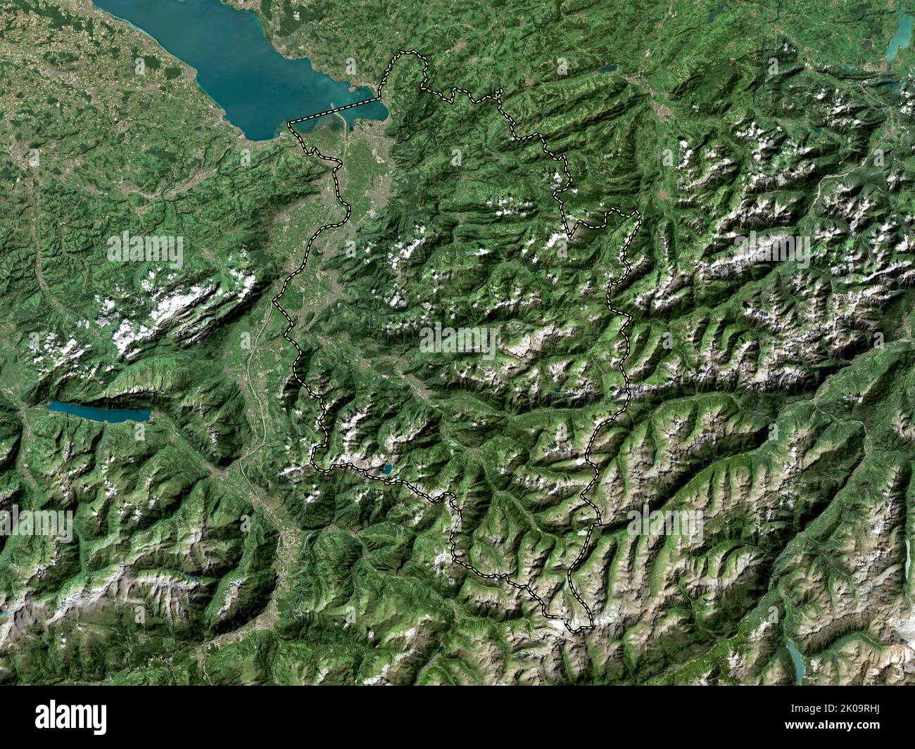 Mappa dello stato di vorarlberg -Fotos und -Bildmaterial in hoher ...