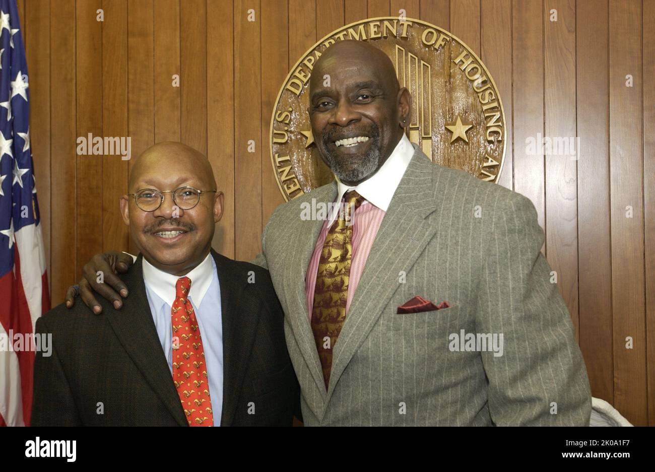 Sekretär Alphonso Jackson mit Chris Gardner - Chris Gardner ...