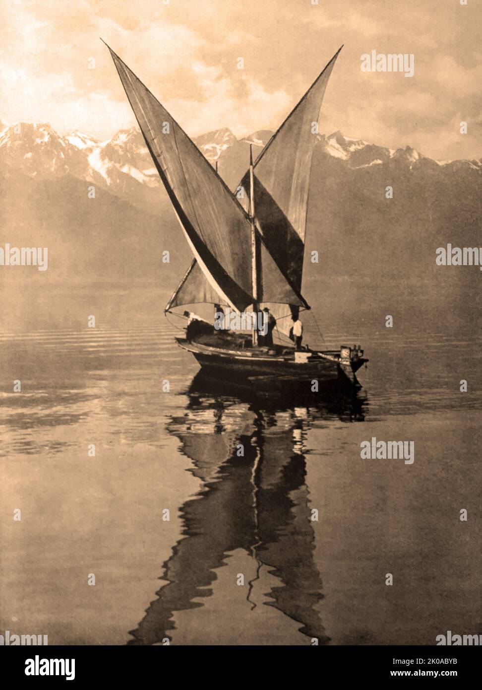 Bark auf dem genfer see -Fotos und -Bildmaterial in hoher Auflösung – Alamy