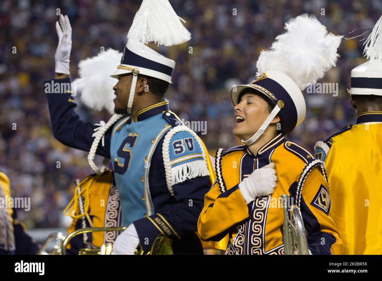 10. September 2022: Mitglieder der Human Jukebox der Southern ...