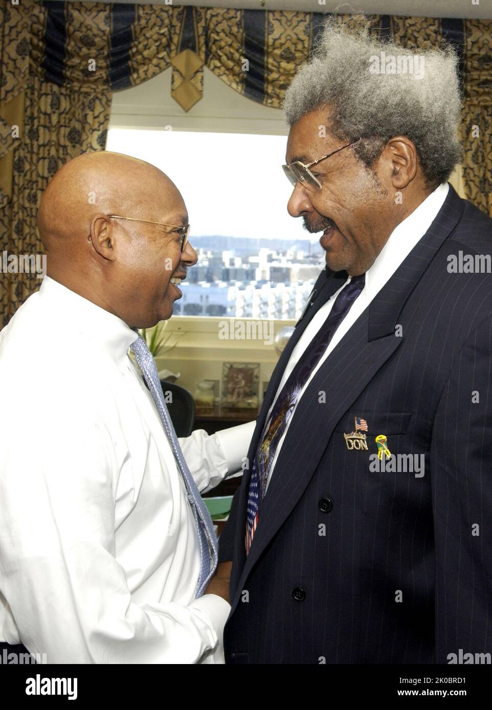 Besuch von Don King in HUD. Besuch von Don King beim HUD-Thema, Besuch ...