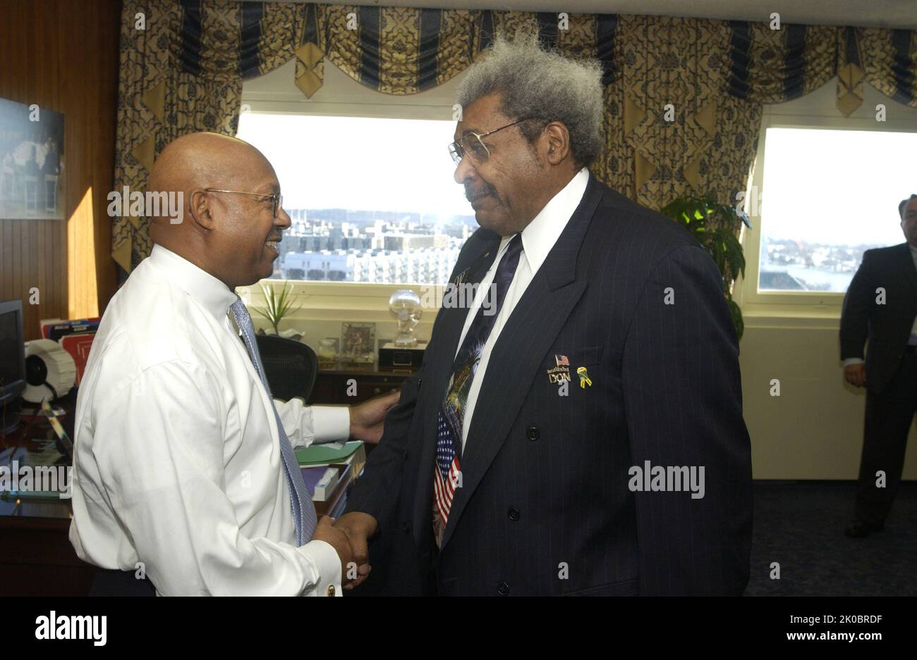 Besuch von Don King in HUD. Besuch von Don King beim HUD-Thema, Besuch ...