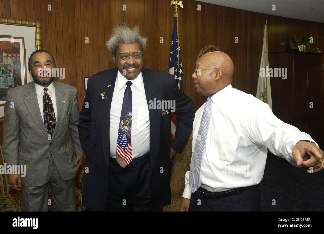 Besuch von Don King in HUD. Besuch von Don King beim HUD-Thema, Besuch ...