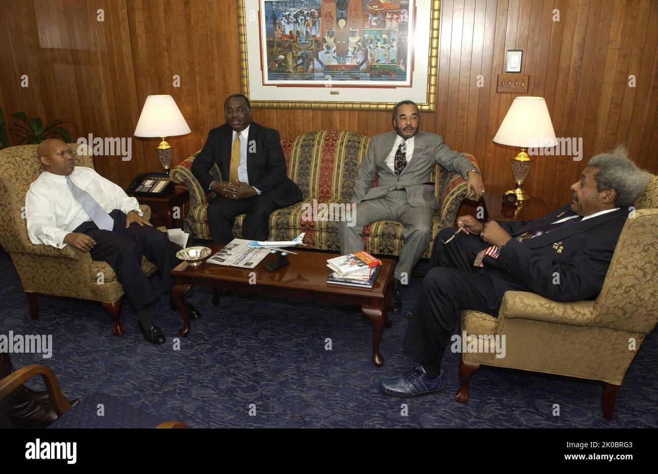 Besuch von Don King in HUD. Besuch von Don King beim HUD-Thema, Besuch ...