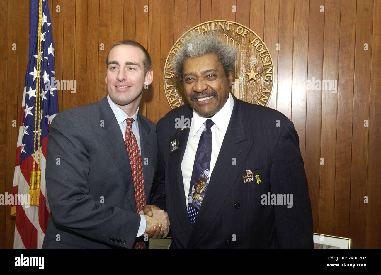 Besuch von Don King in HUD. Besuch von Don King beim HUD-Thema, Besuch ...
