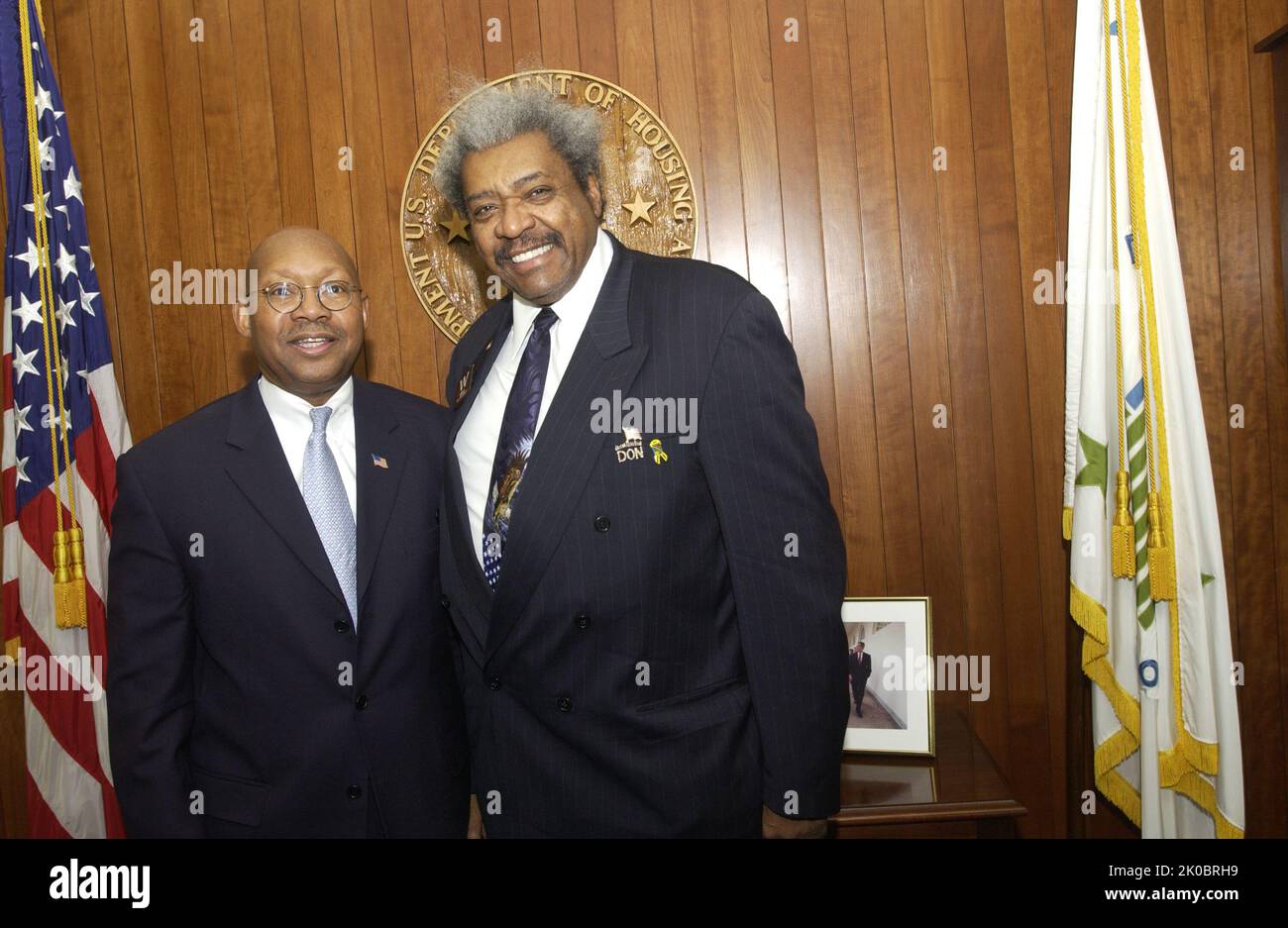 Besuch von Don King in HUD. Besuch von Don King beim HUD-Thema, Besuch ...
