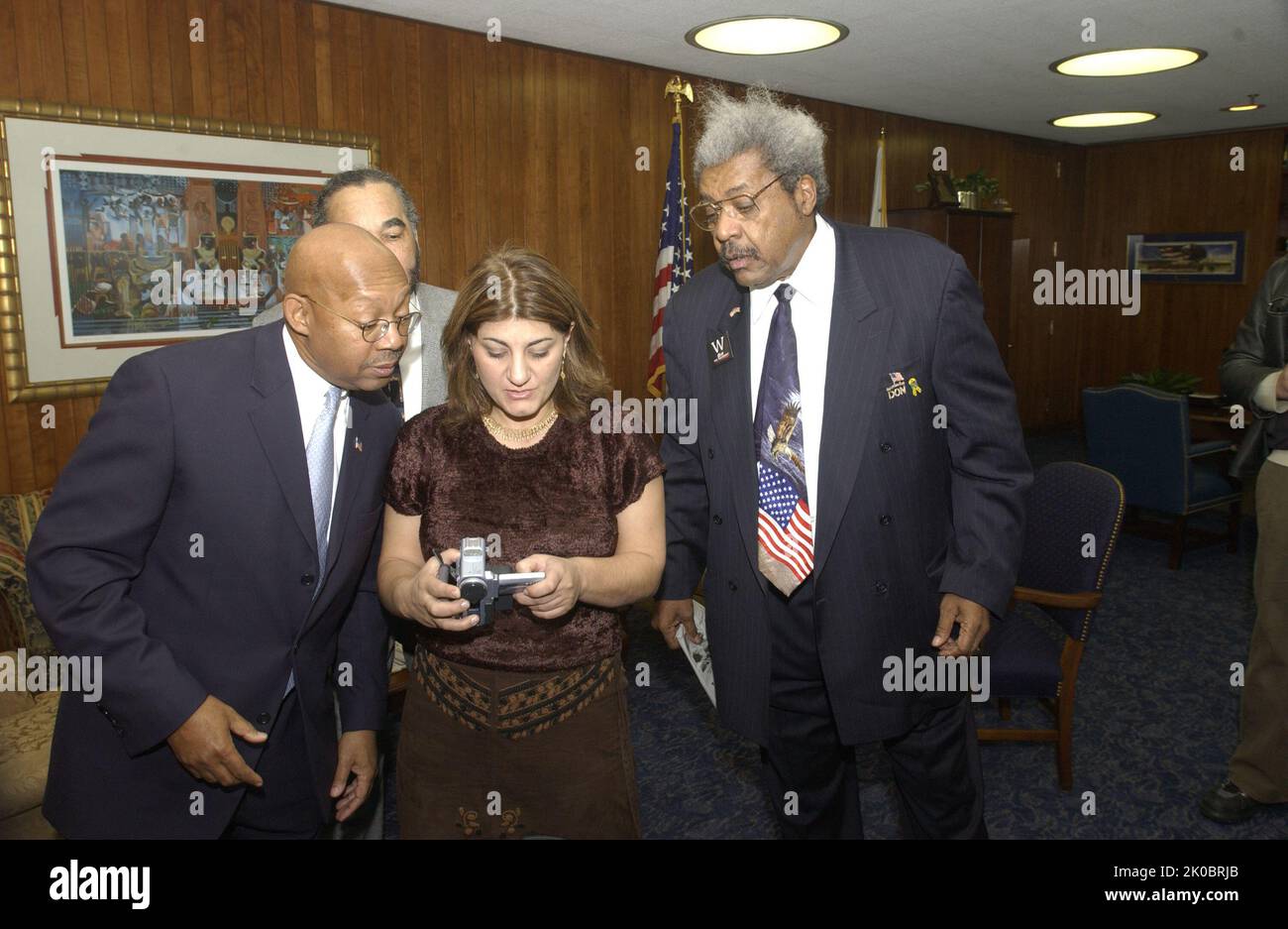 Besuch von Don King in HUD. Besuch von Don King beim HUD-Thema, Besuch ...