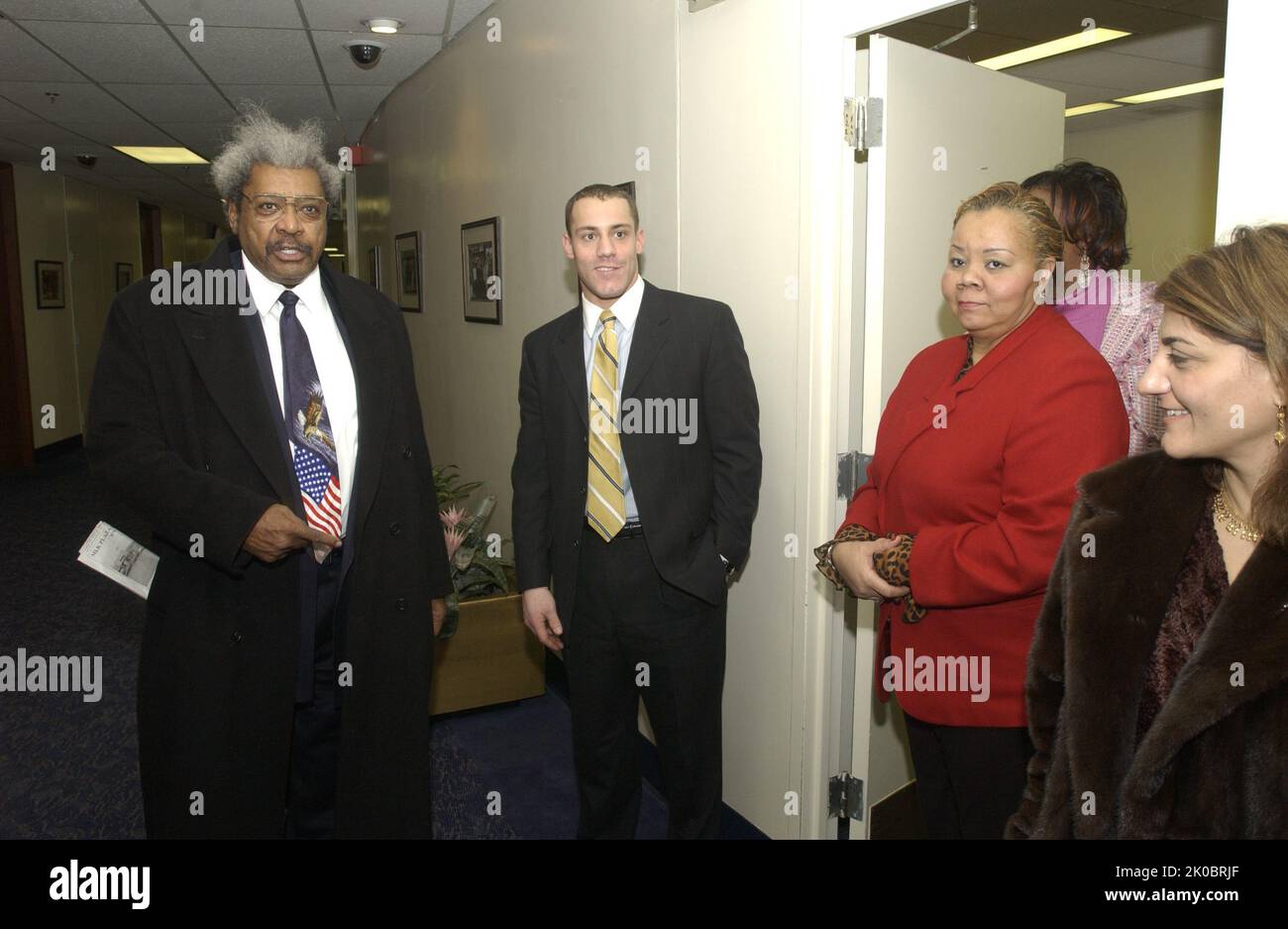 Besuch von Don King in HUD. Besuch von Don King beim HUD-Thema, Besuch ...