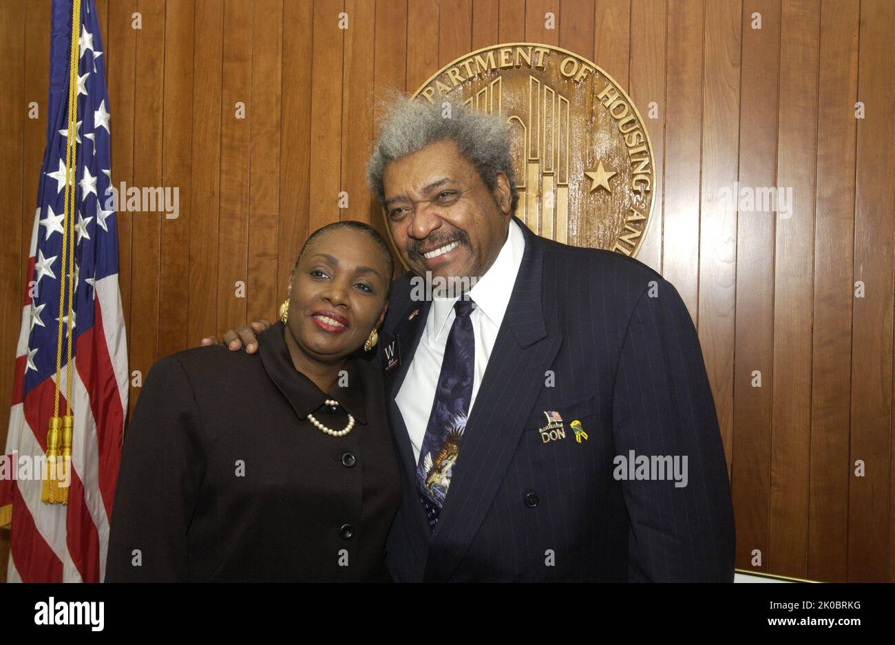 Besuch von Don King in HUD. Besuch von Don King beim HUD-Thema, Besuch ...