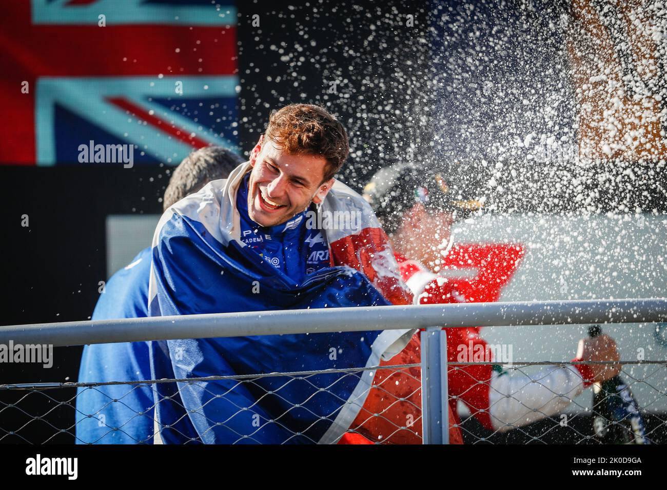 Podium MARTINS Victor (Fra), ART Grand Prix, Dallara F3, Portrait zur ...