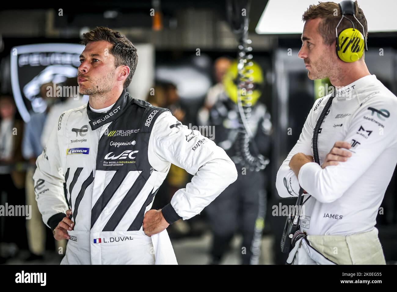 DUVAL Loic (Fra), Peugeot TotalEnergies Hybrid 9X8 Hypercar, Portrait ...