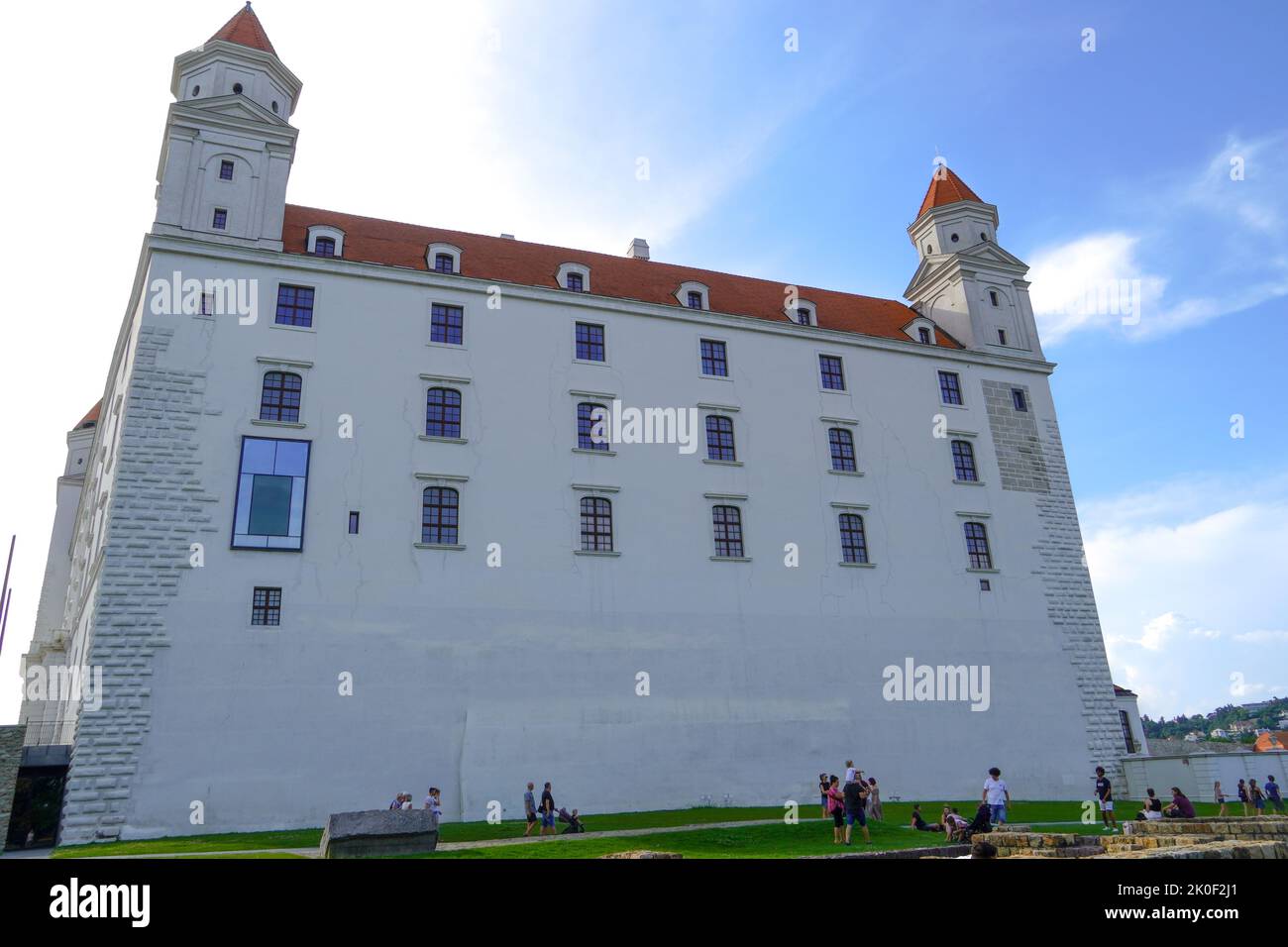 Bratislava Burg oder Bratislavsky Hrad ist die Hauptburg von Bratislava ...