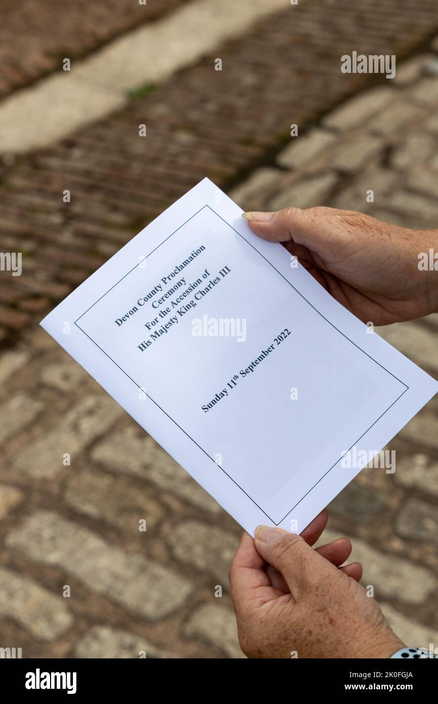 Exeter, Devon, Großbritannien. 11. September 2022. Devon County ...