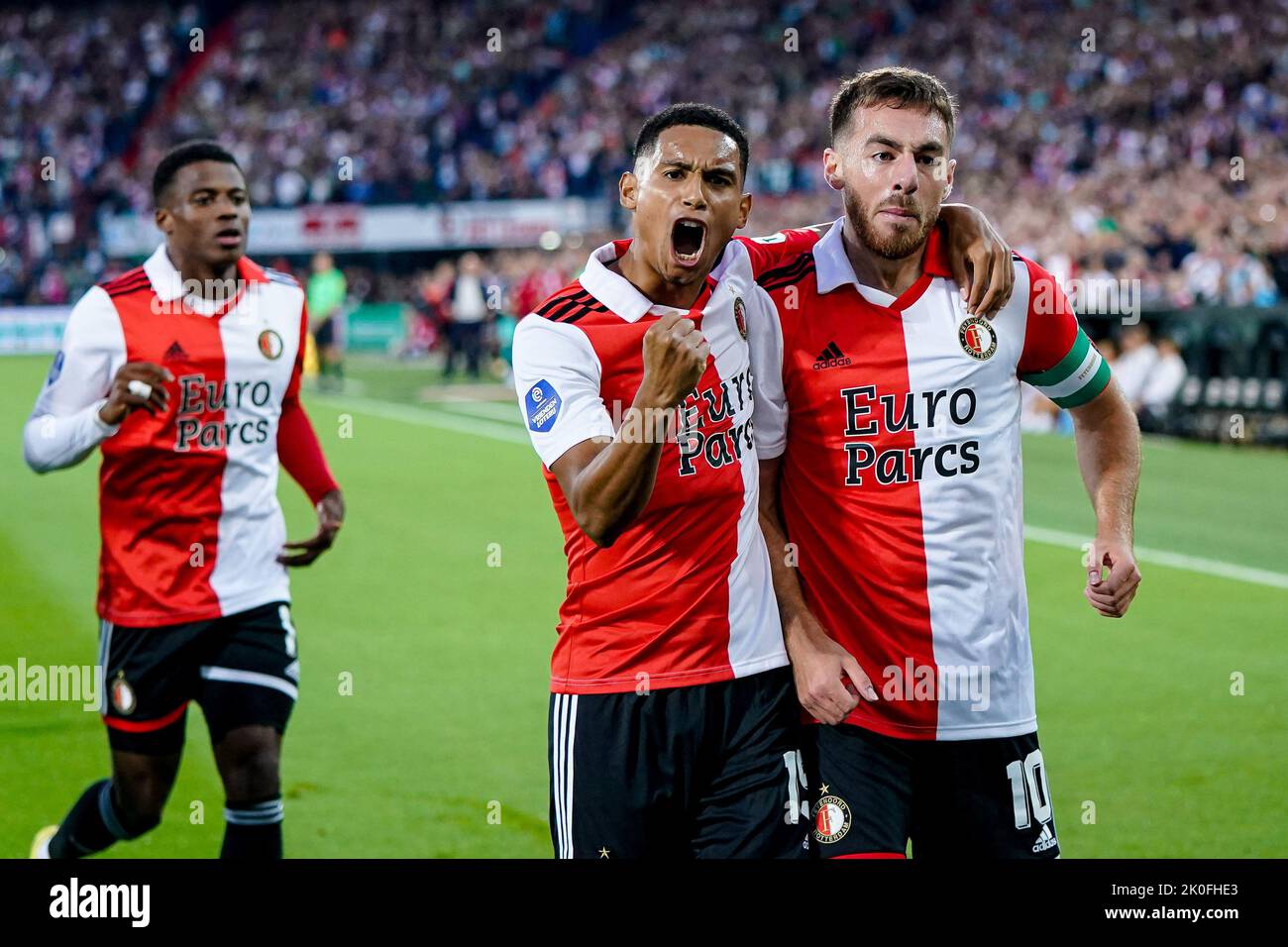 ROTTERDAM , 11-09-2022 , Stadion Feijenoord , De Kuip , Niederländischer eredivisie Fußball ...