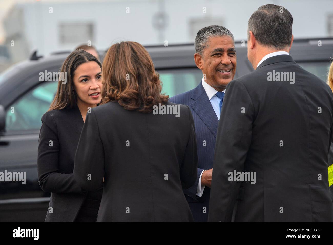 New York, Vereinigte Staaten. 11. September 2022. Die Vizepräsidentin ...