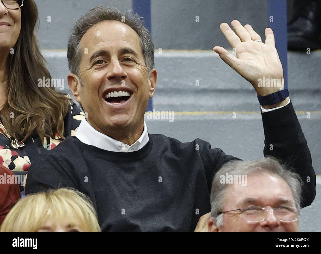 Flushing Meadow, Usa. 11. September 2022. Jerry Seinfeld beobachtet ...
