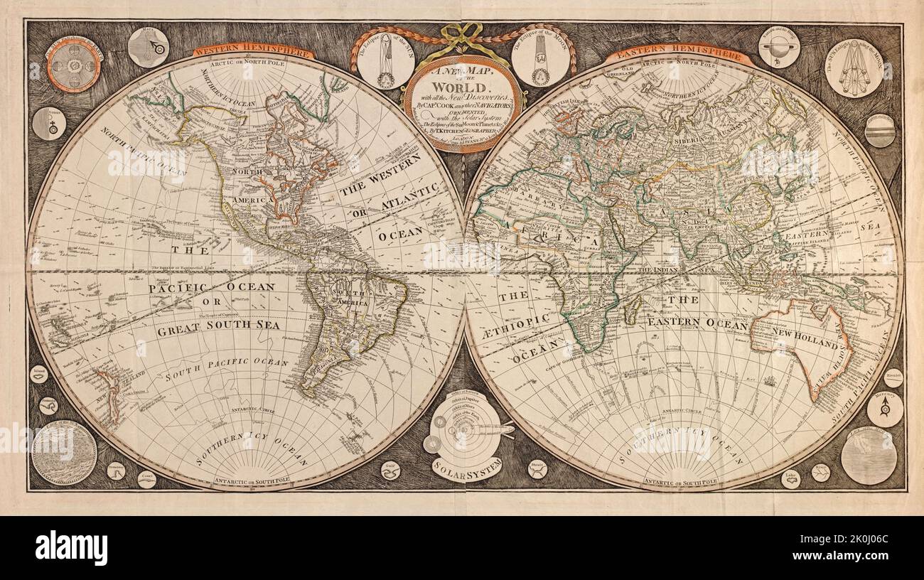 Ancient map of the world -Fotos und -Bildmaterial in hoher Auflösung ...