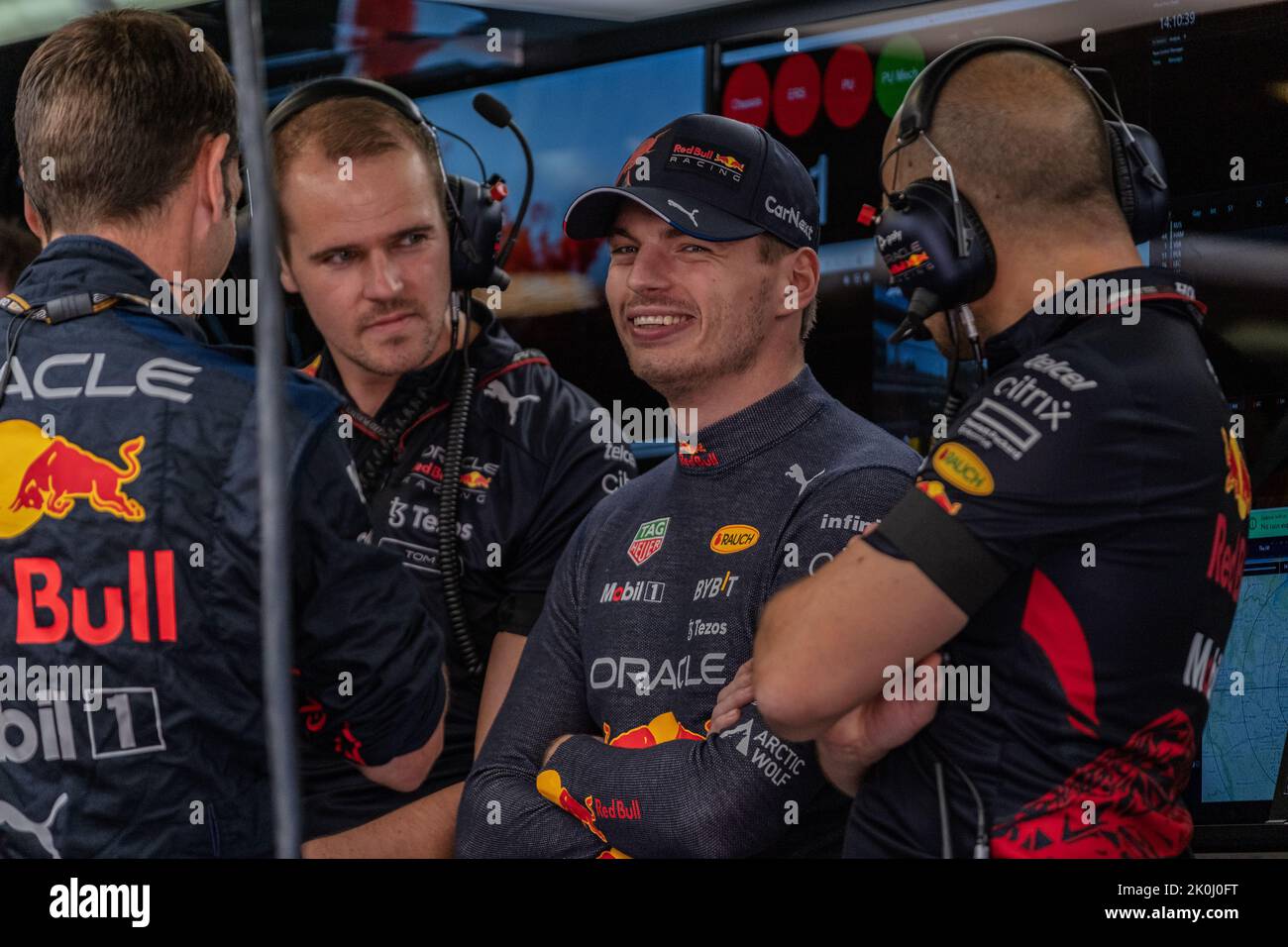 MONZA, Italien, 11. September 2022; #1, Max VERSTAPPEN, NDL, Oracle Red Bull Racing RB18 Honda ...