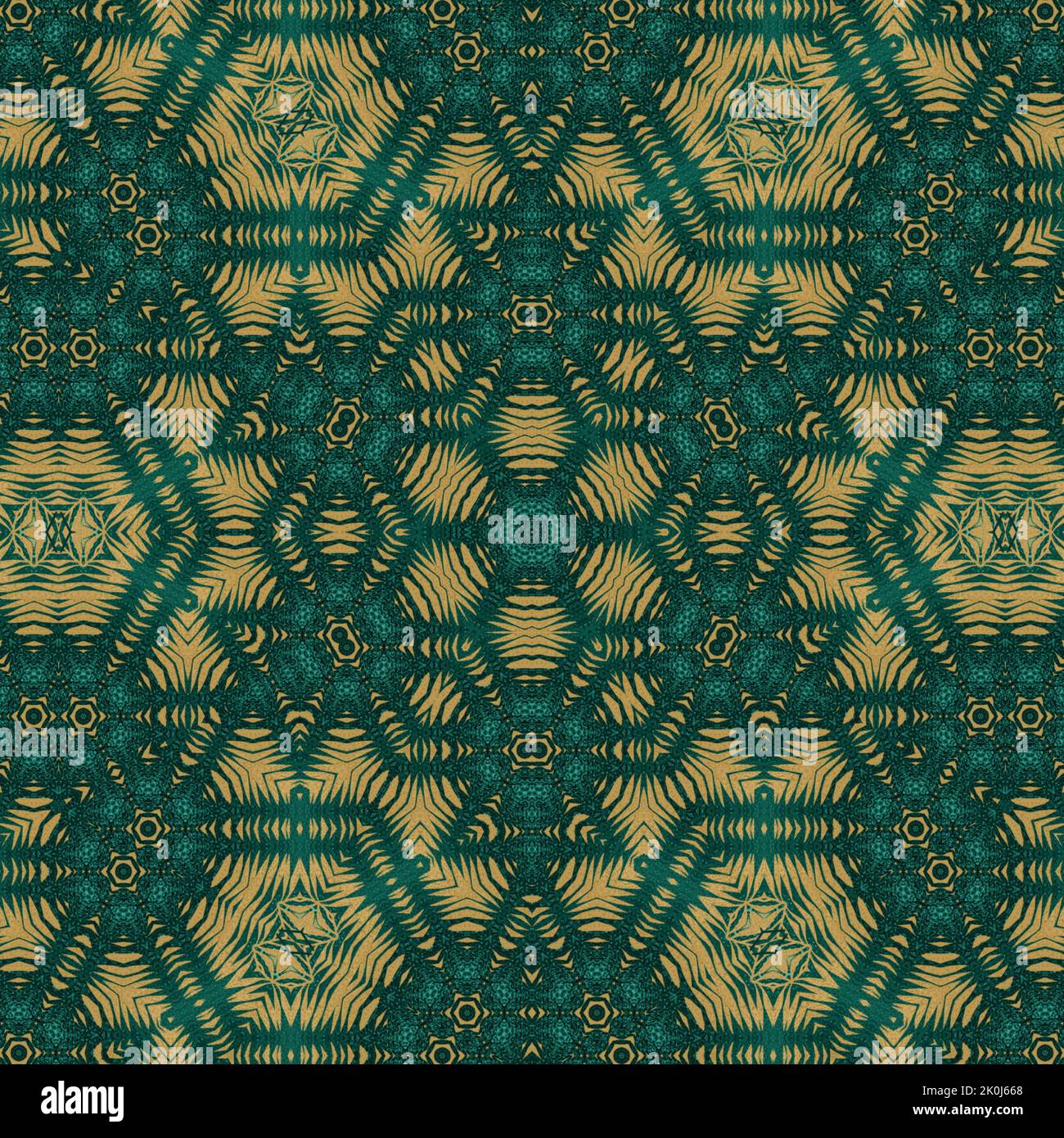 Abstraktes computergeneriertes Fraktaldesign. Ein Fraktal ist ein nie ...