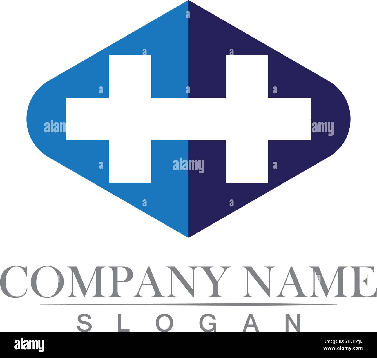 Krankenhaus logo Stock-Vektorgrafiken kaufen - Alamy