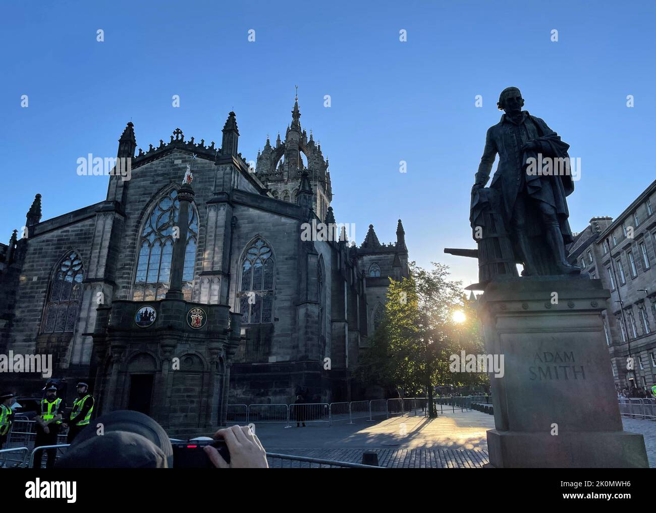 Edinburgh, Großbritannien. 12. September 2022. St. Giles Kathedrale am ...
