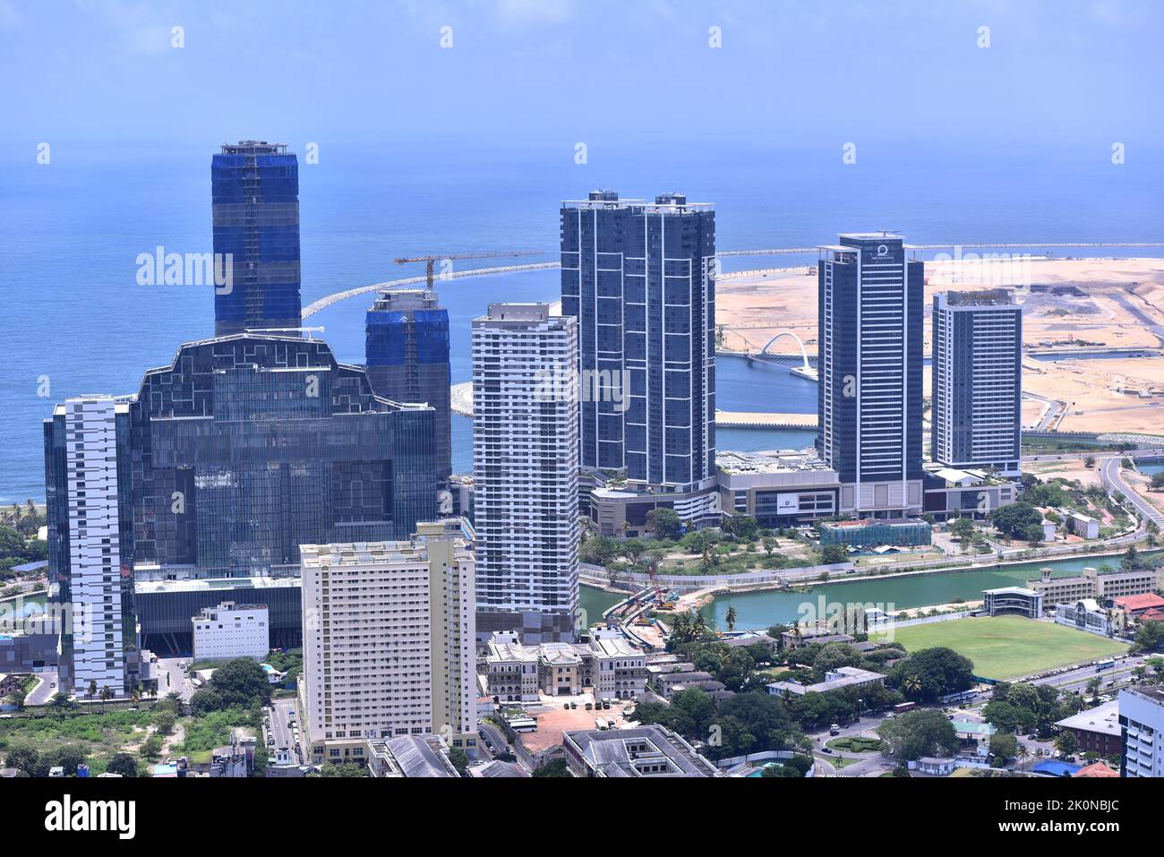 Colombo, Westliche Provinz, Sri Lanka. 12. September 2022. Blick auf ...