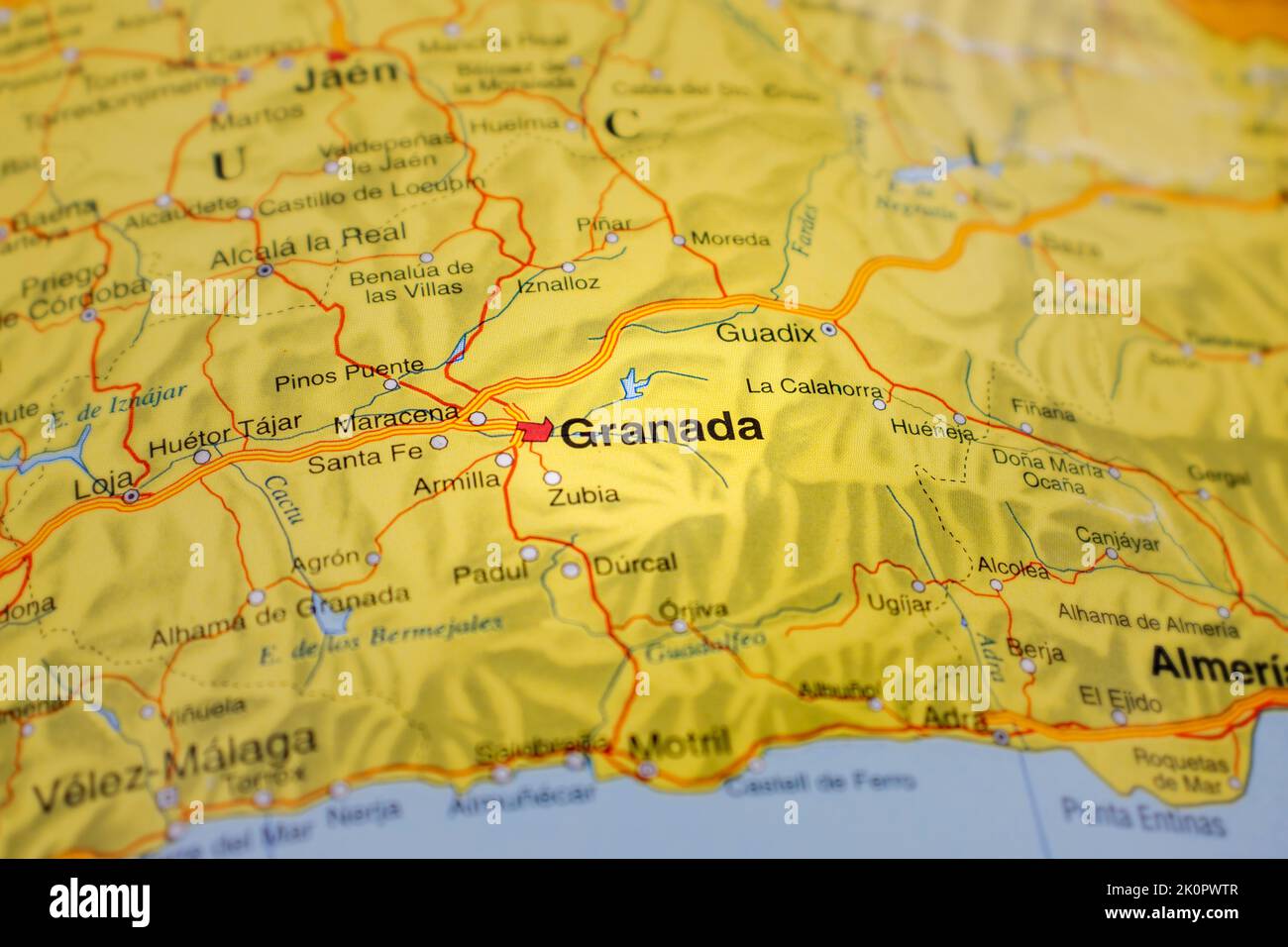 Mappa di granada -Fotos und -Bildmaterial in hoher Auflösung – Alamy