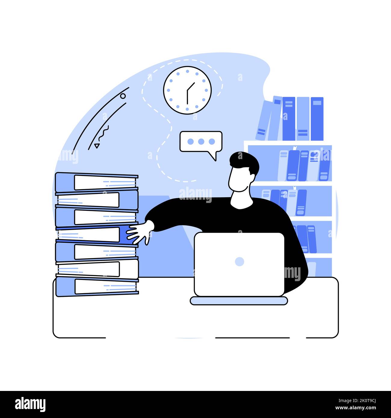 Tax form cartoon -Fotos und -Bildmaterial in hoher Auflösung – Alamy