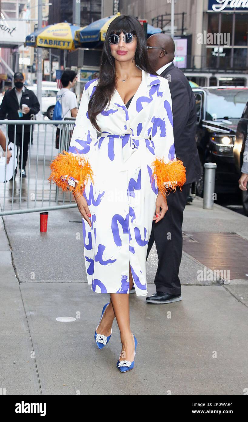 Prominente bei Good Morning America -BILD: Jameela Jamil -ORT: New York ...