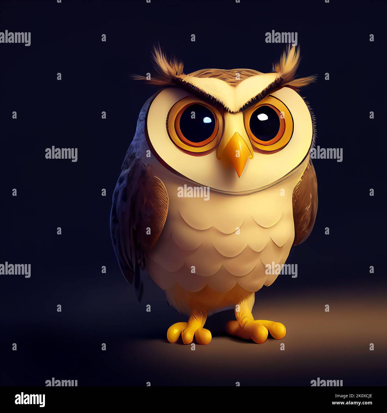 Cartoon owl -Fotos und -Bildmaterial in hoher Auflösung – Alamy