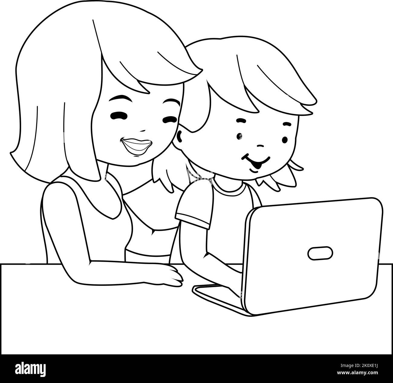 Mutter mit einem kind Schwarzweiß-Stockfotos und -bilder - Alamy