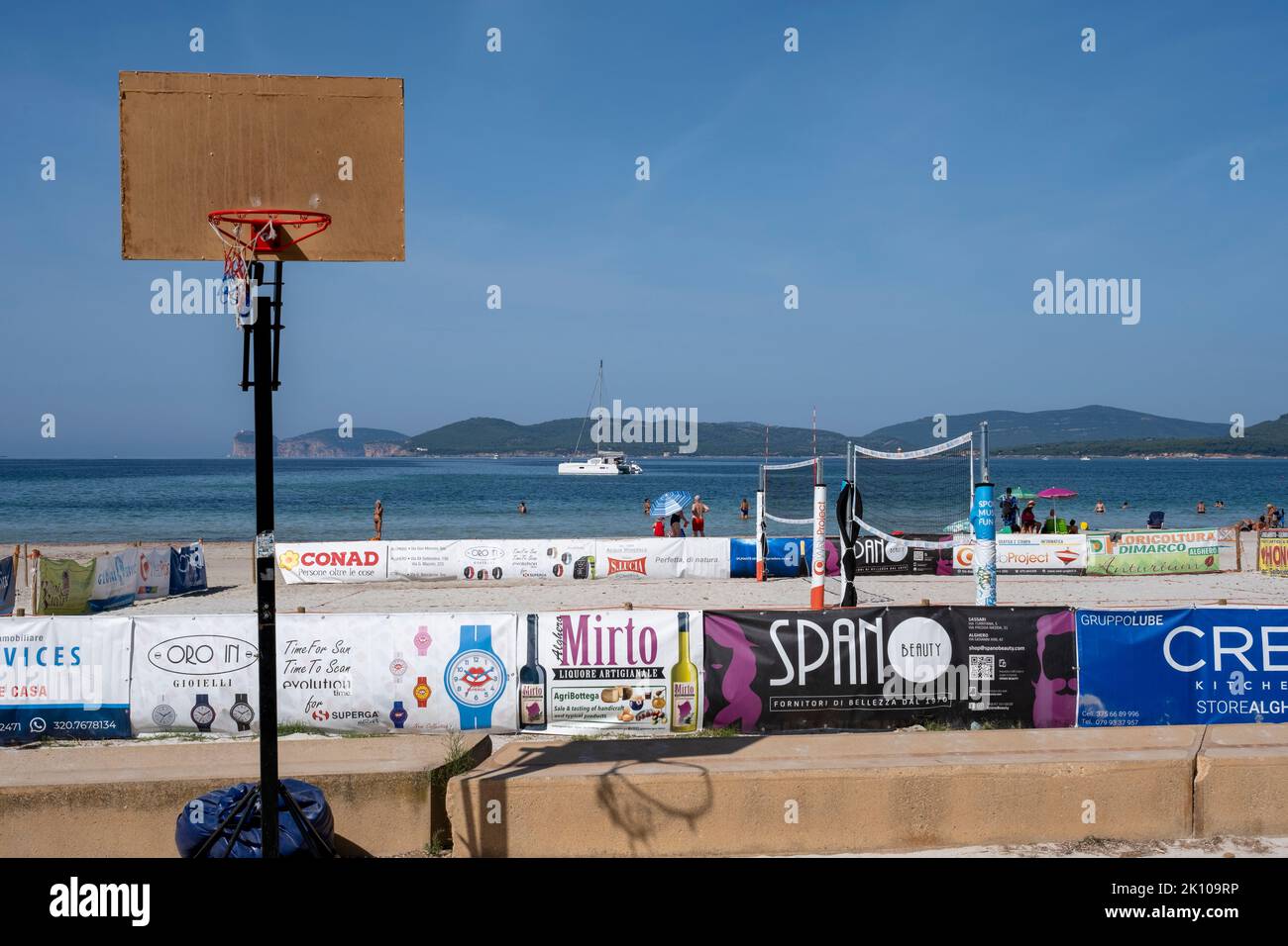 Spiaggia del lido di alghero -Fotos und -Bildmaterial in hoher ...