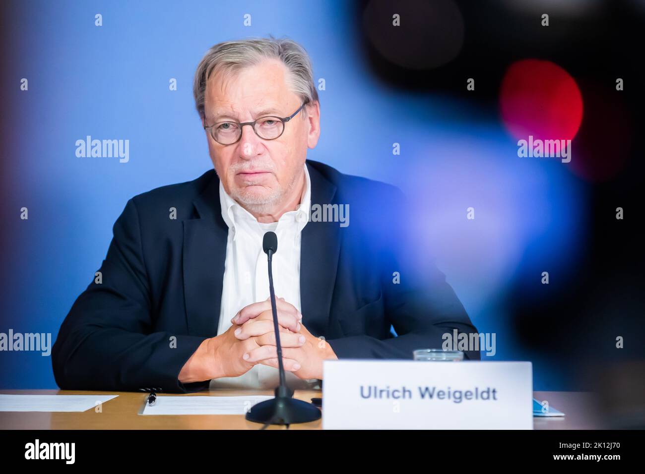 15. September 2022, Berlin: Ulrich Weigeldt, Bundesvorsitzender des Familienärzteverbandes ...