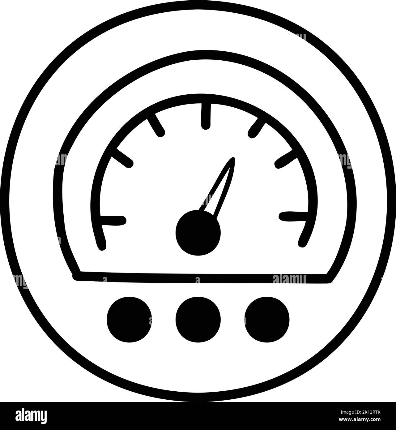 Tachometer illustration -Fotos und -Bildmaterial in hoher Auflösung – Alamy