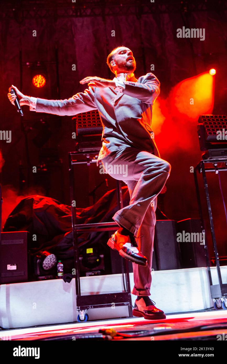 Mailand Italien. 14. September 2022. Die niederländische Band DE STAAT ...