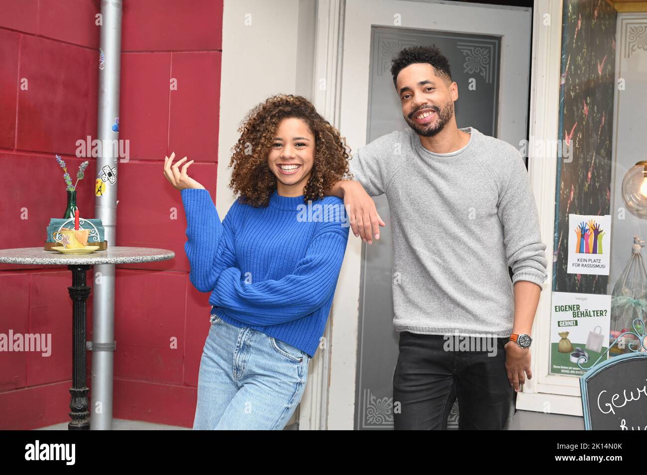 Köln, Deutschland. 15. September 2022. Die Schauspieler Jess Maura ...