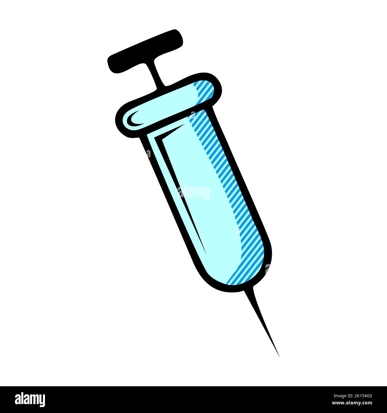 Spritze. Spritzensymbol. Spritzenvektor. Symbolvektor Spritze ...