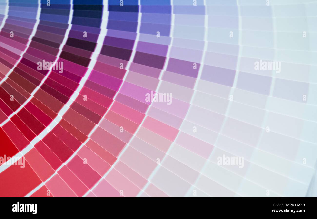 Color chart wallpaper -Fotos und -Bildmaterial in hoher Auflösung – Alamy